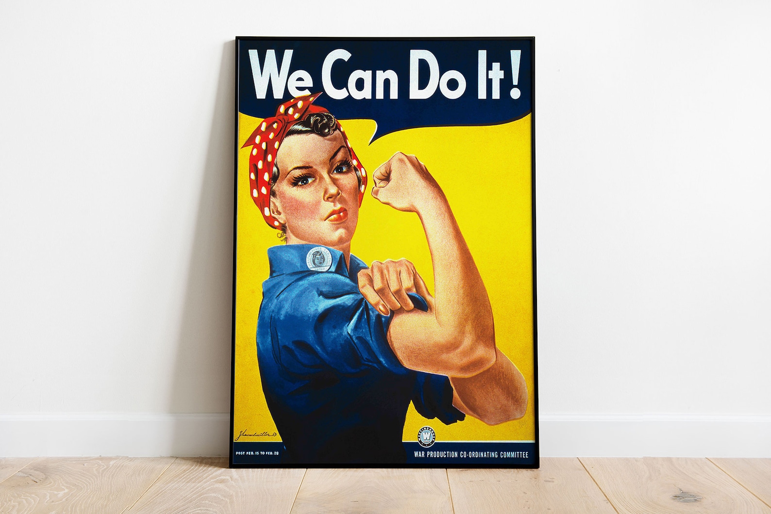 We Can Do It Poster, Retro Print, Vintage Art Print, Woman Power Art ...