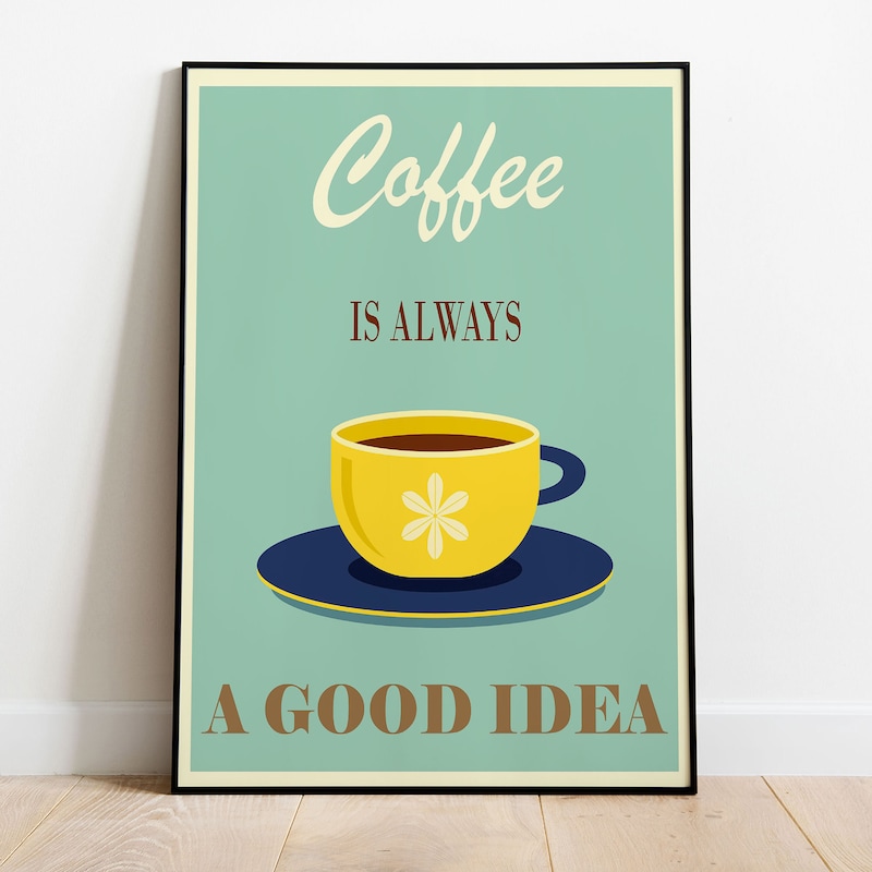 Coffee Poster - Etsy
