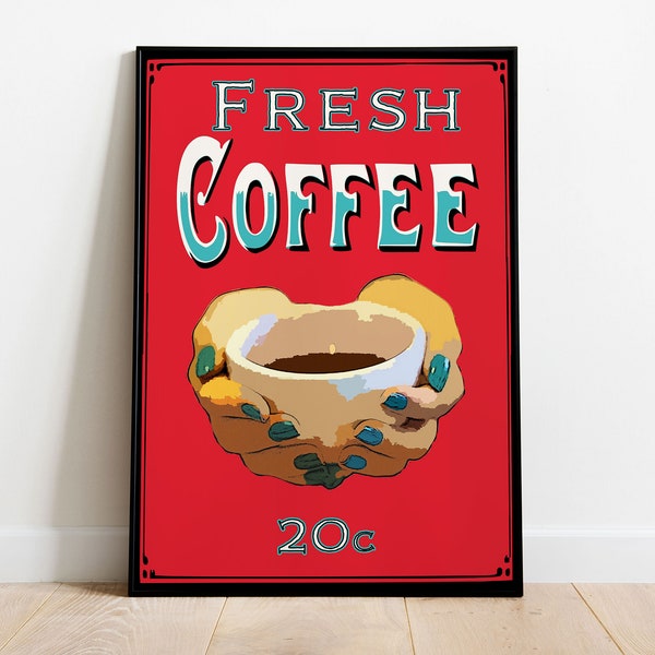 Coffee Poster - Etsy