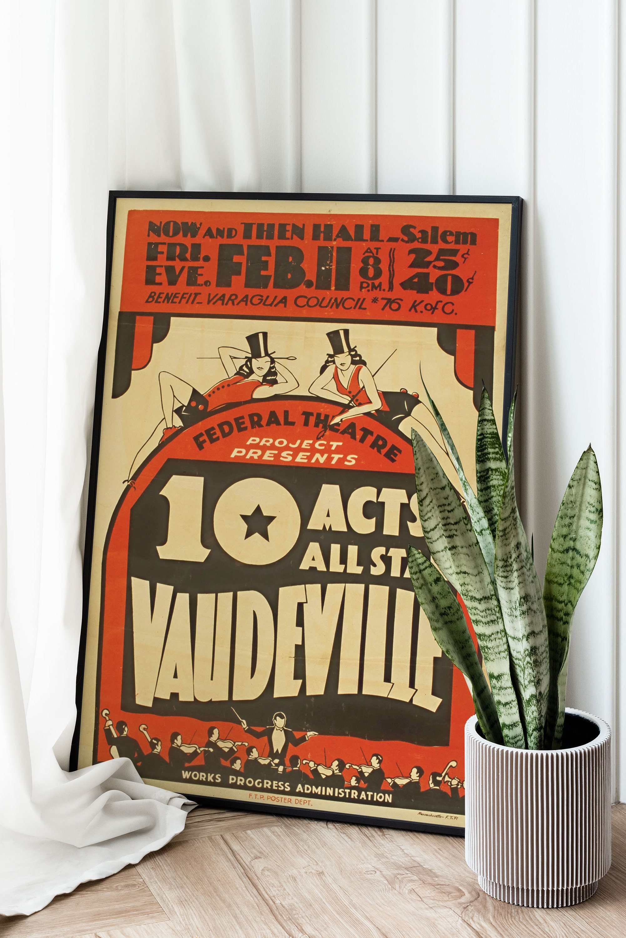 Old Theatre Poster, Vintage Poster, Musical Poster, Printable Art ...