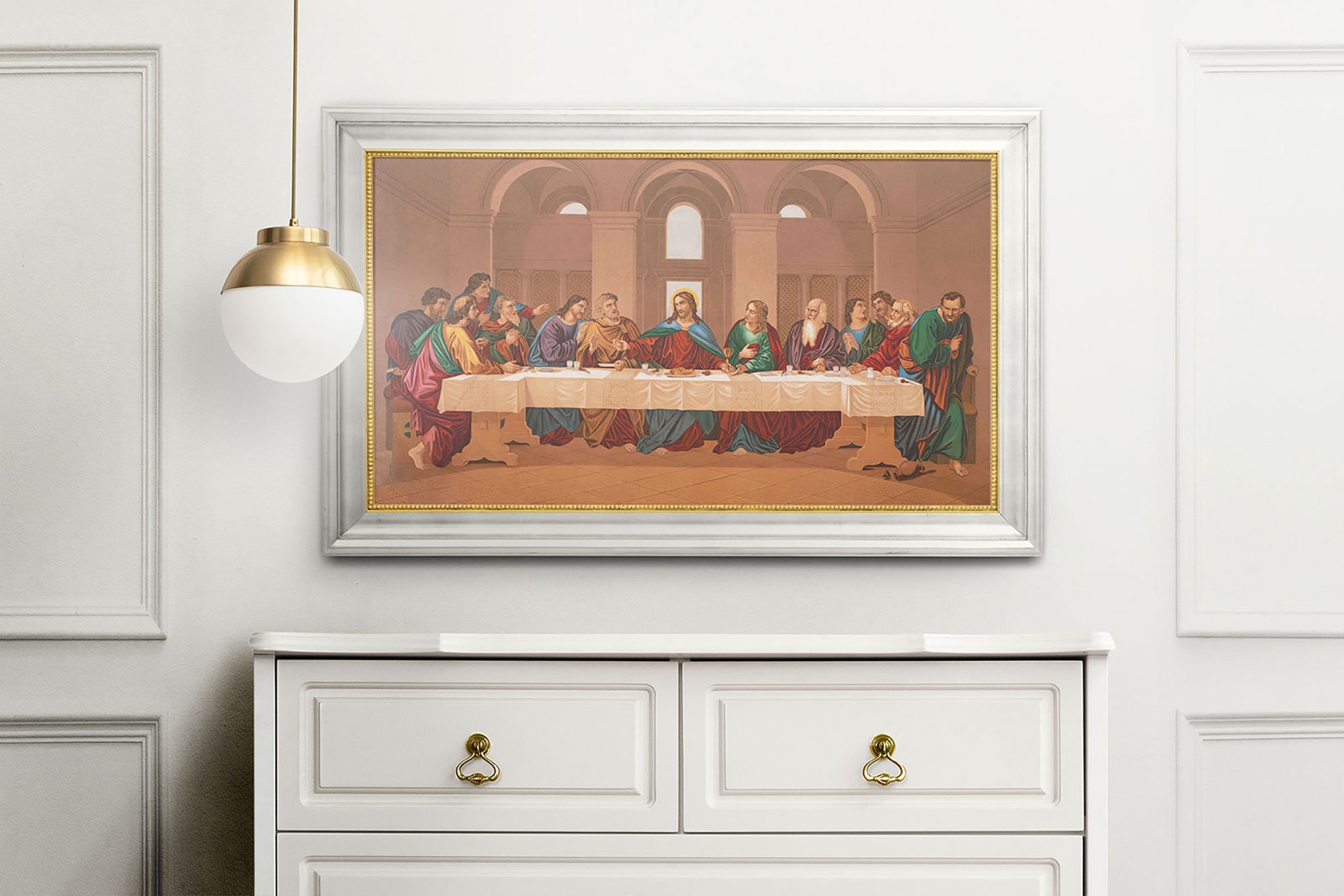The Last Supper Art, Last Supper Print, Leonardo Da Vinci Art, Jesus ...