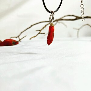 Red Chili Pendant, Chili Necklace, Chili Pepper Pendant, Red Chili ...