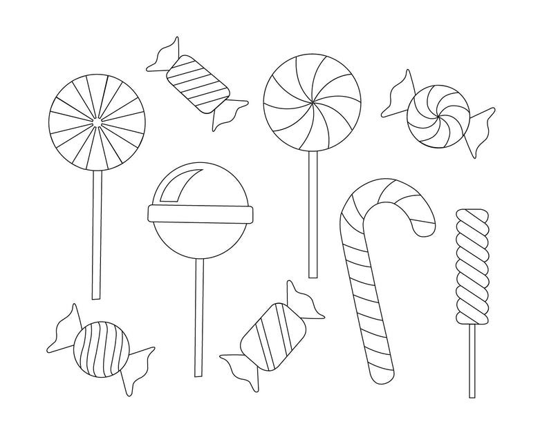 Sweet SVG, Candy Cane SVG, Candy, Candy Clipart, Peppermint Candy ...