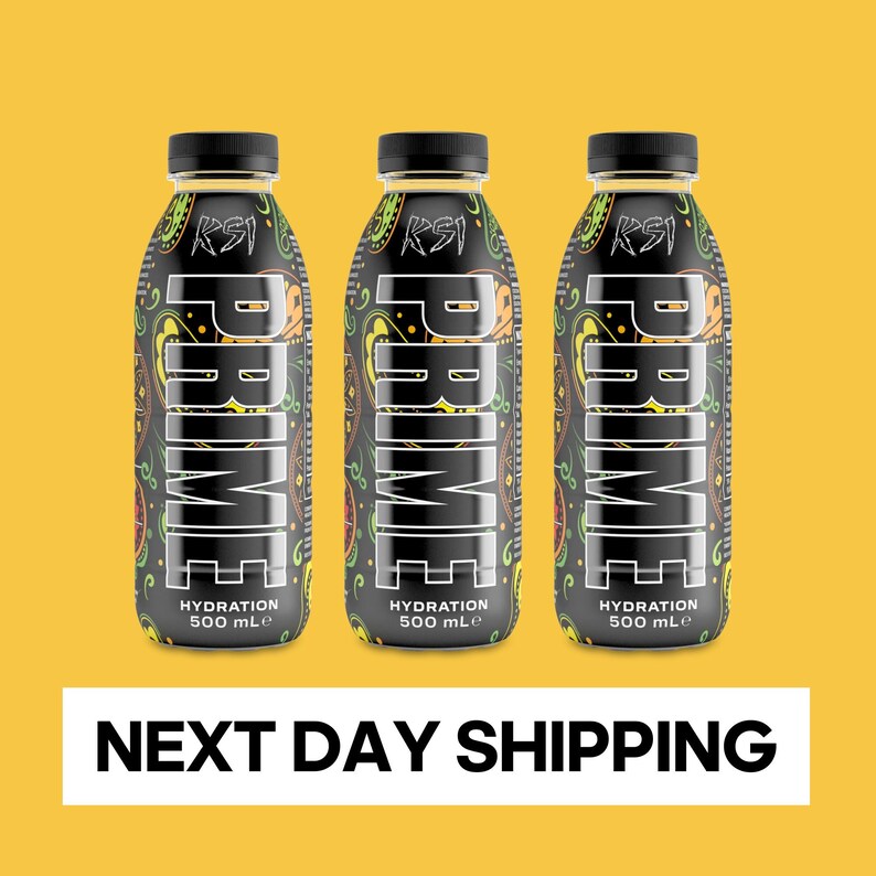 Limited Edition Prime Hydration Ksi Flavor Orange Mango Etsy Hong Kong