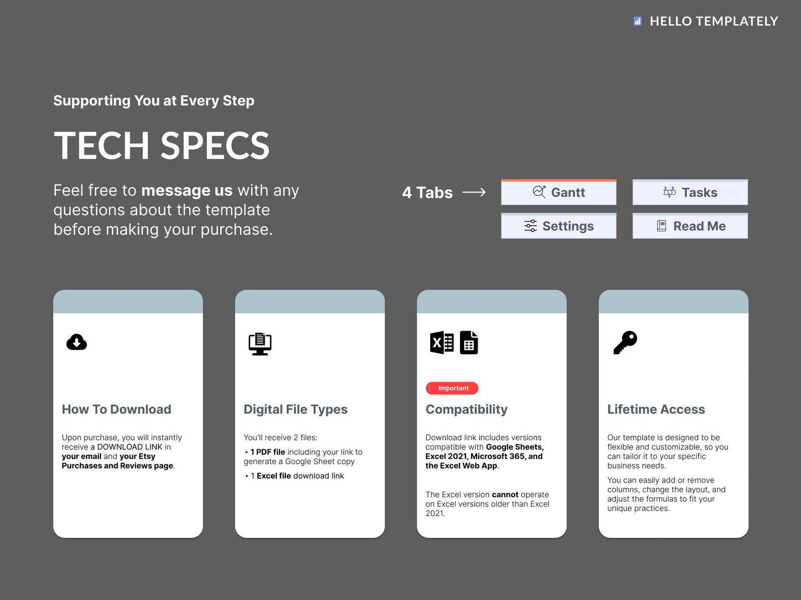 Multi Project Gantt Chart, Google Sheets & Excel | Task Tracker, Project Management, Project ...