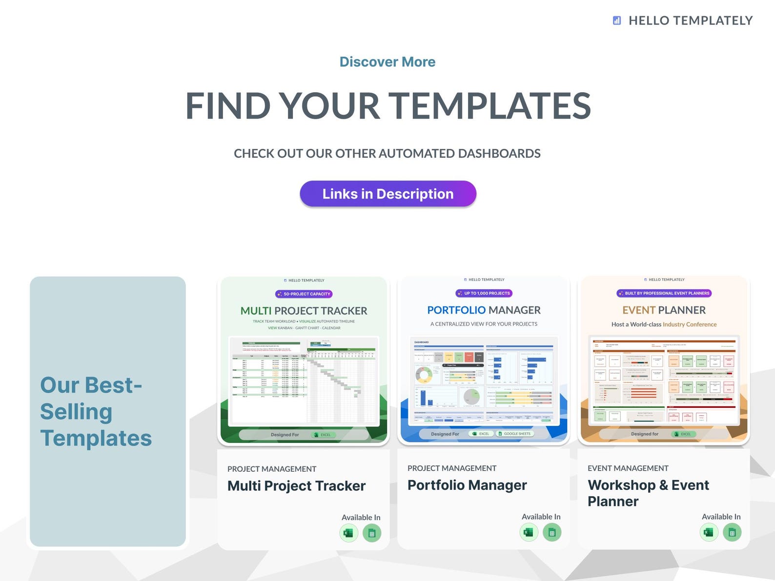 Multi Project Gantt Chart, Google Sheets & Excel | Task Tracker ...