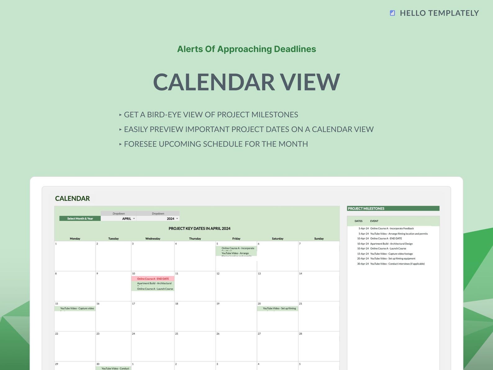 Multi Project Tracker: Google Sheets Project Management (digital ...