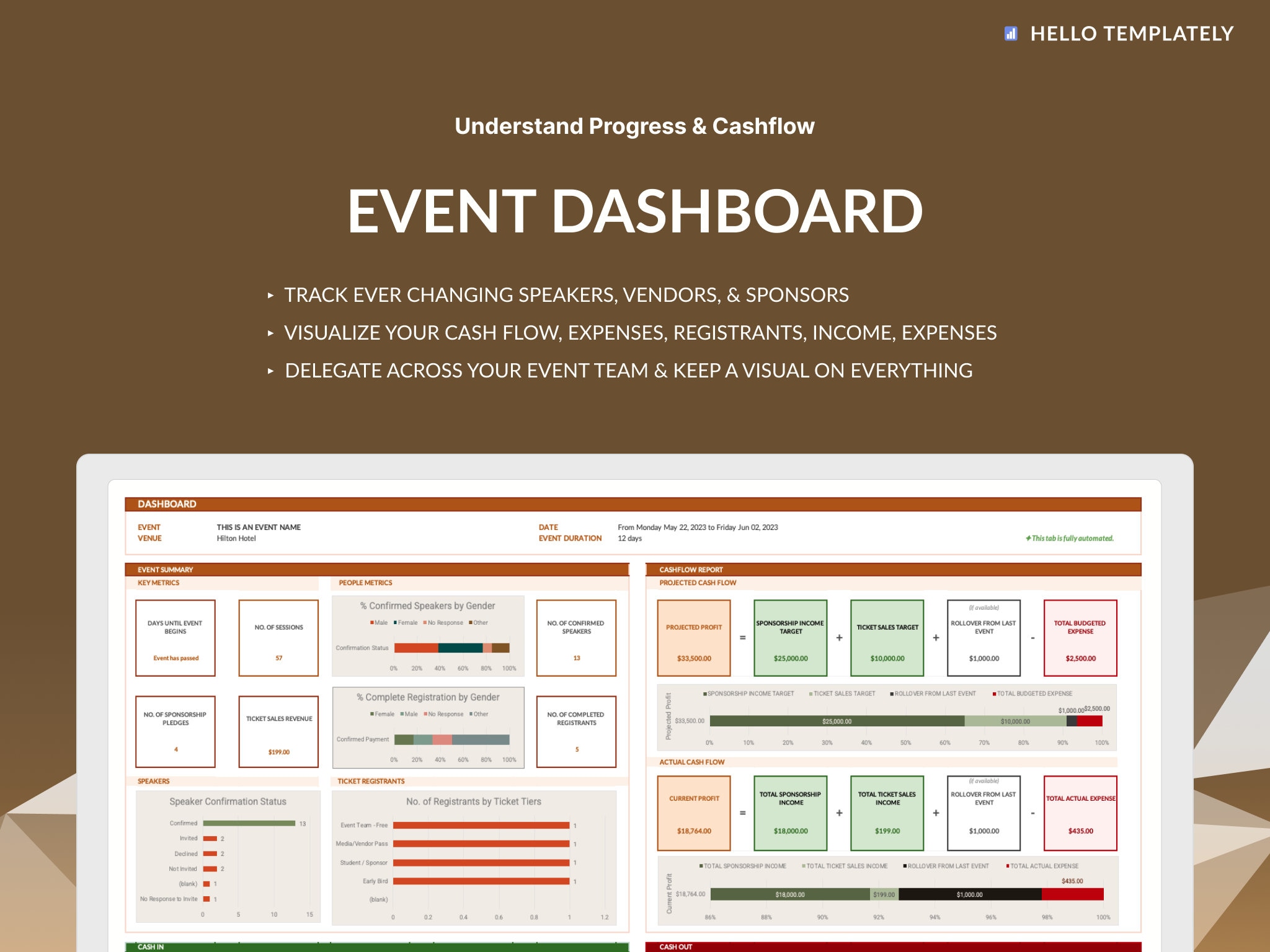 Event Planner Template: Excel Spreadsheet for Seminar & Conference - Etsy