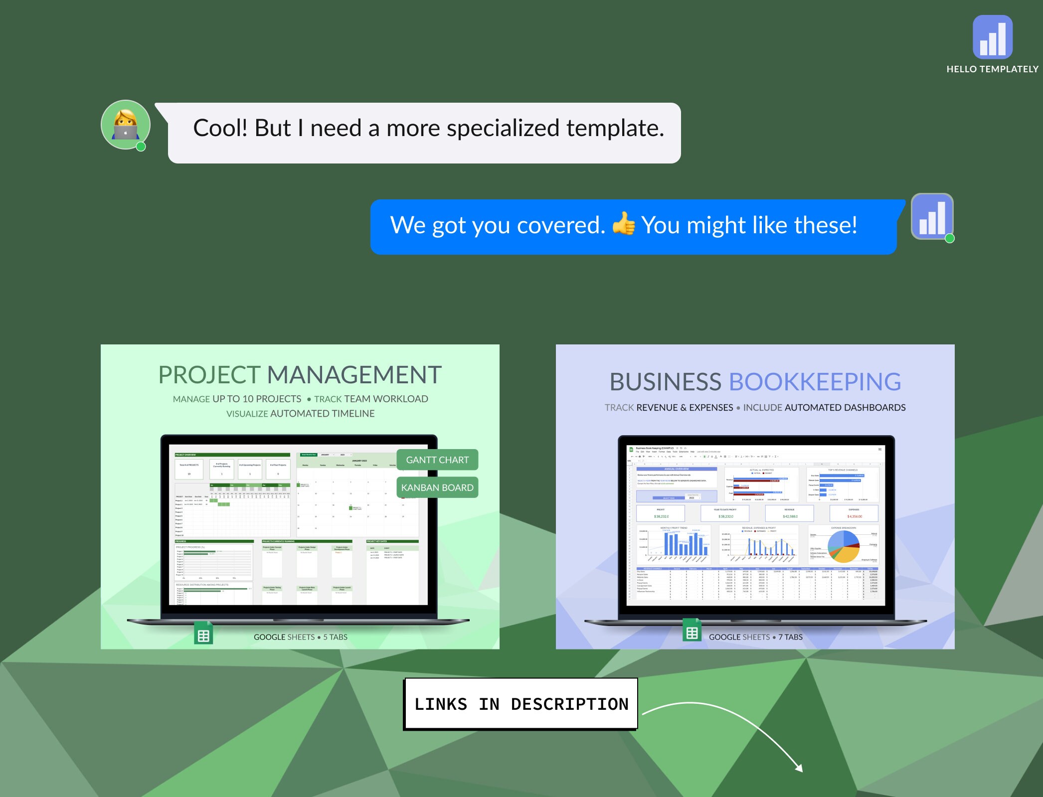 Project Management & Budgeting Template EXCEL Control - Etsy