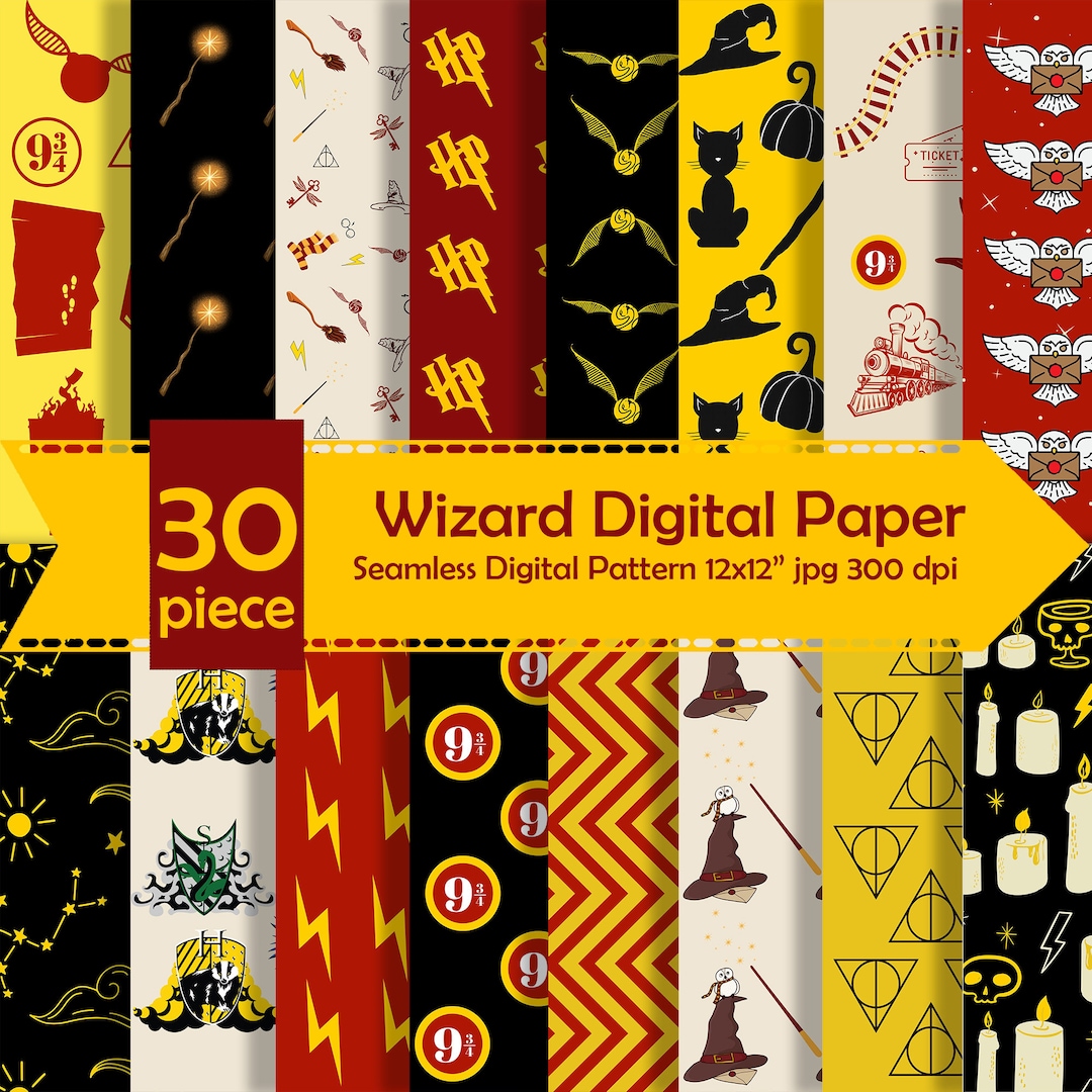 Wizard Digital Paper,magic Digital Paper Pack,wizard School, Magic Wand ... Wizard Digital Paper,magic Digital Paper Pack,wizard School, Magic Wand ...