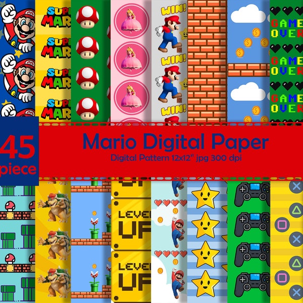 Super Mario Print - Etsy