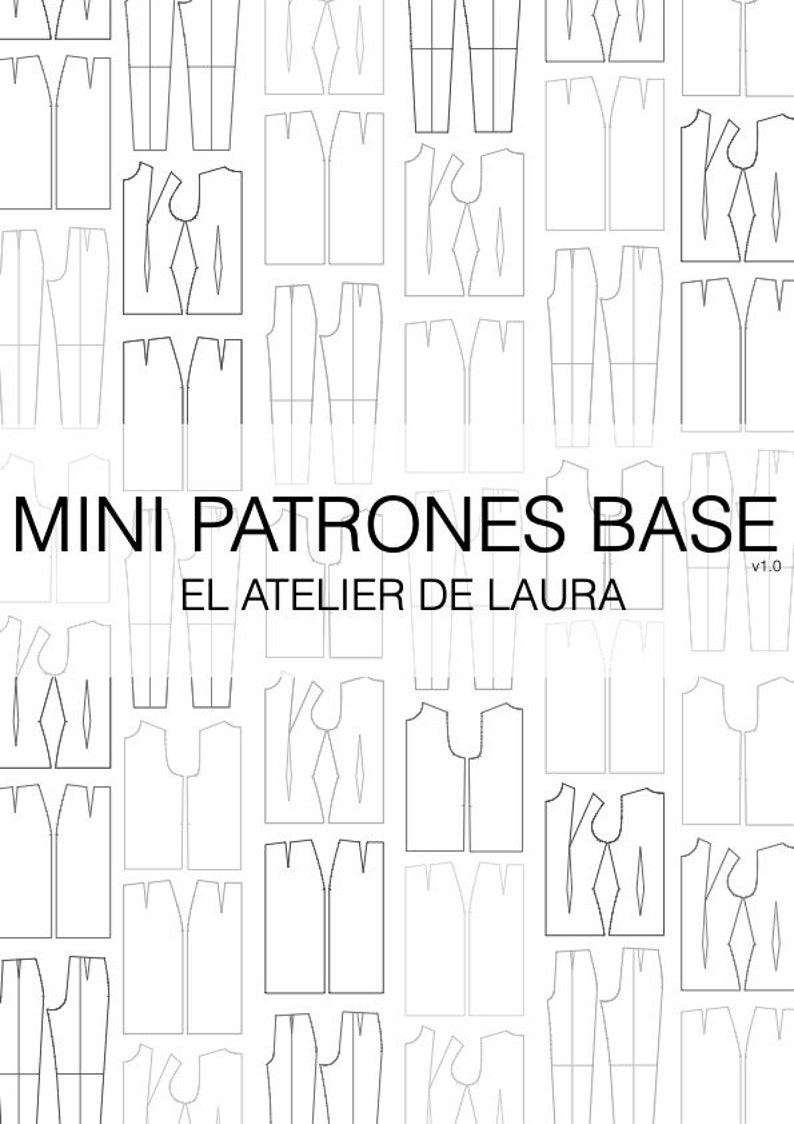 Pack Patrones Base Digitales para costura Tallas 34-54 - Etsy España