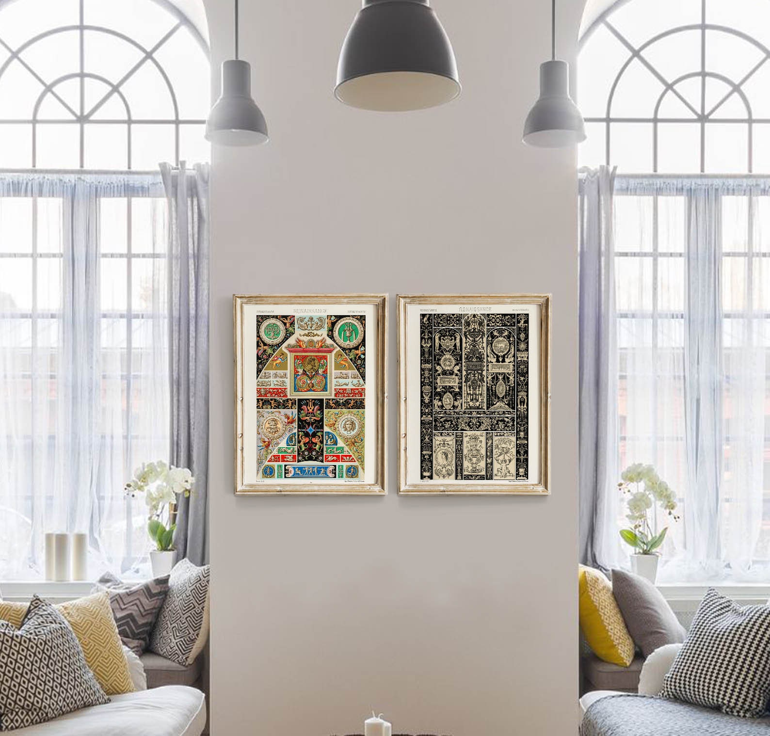 Renaissance Print Gallery Wall Art Set of 2 Prints Italian - Etsy UK