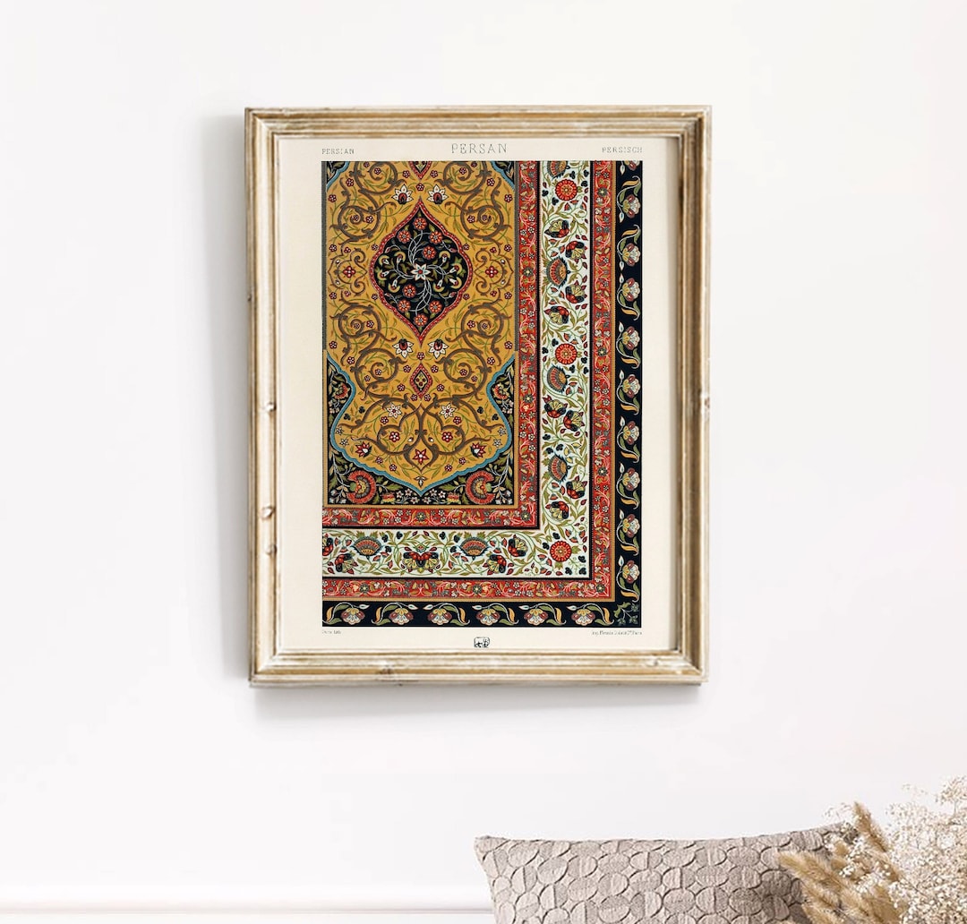 Persian Pattern Print, Persian Decor, Iranian Art, Persian Gift ...