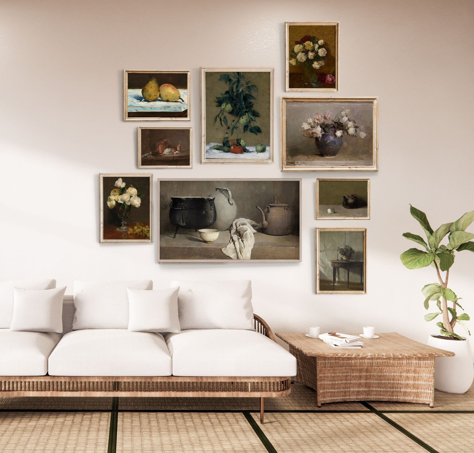 Samsung Frame TV Gallery Wall, Printable Gallery Wall Set, Art for Tv ...