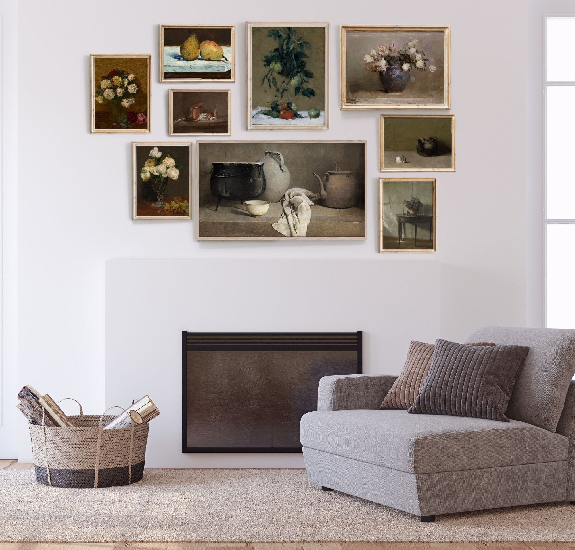 Samsung Frame TV Gallery Wall, Printable Gallery Wall Set, Art for Tv ...