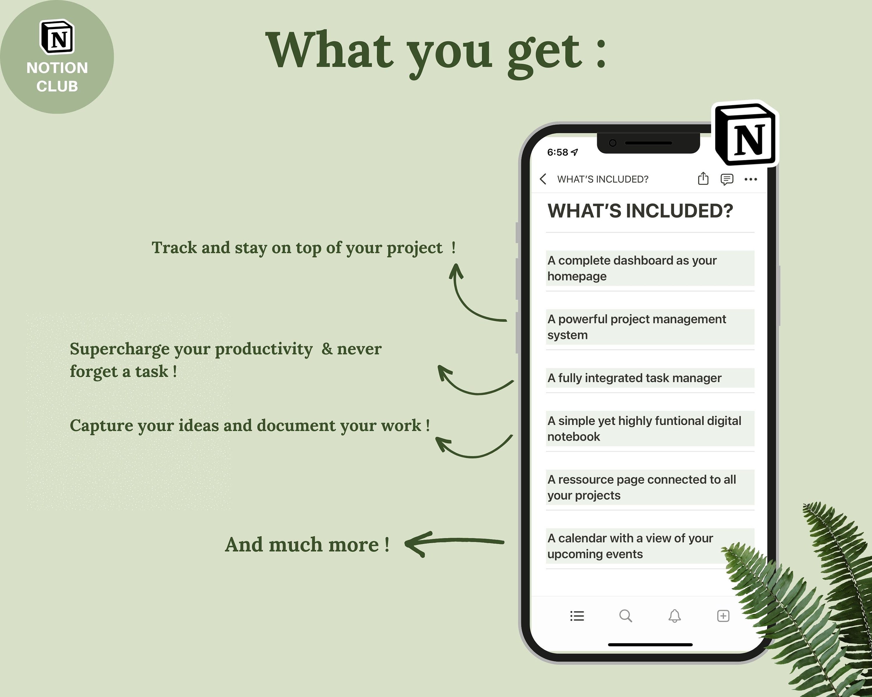 Notion Template Work Notion Template Notion Dashboard - Etsy