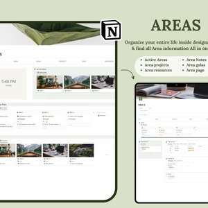 Notion Second Brain, Notion Dashboard, Notion Template 2023, Notion Planner, Notion All in One ...
