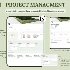 Notion Second Brain, Notion Dashboard, Notion Template 2023, Notion Planner, Notion All in One ...