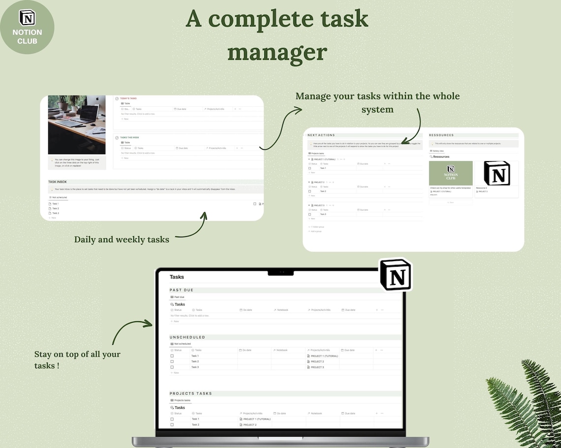 Notion Template Work Dashboard Notion Templates Notion - Etsy Canada