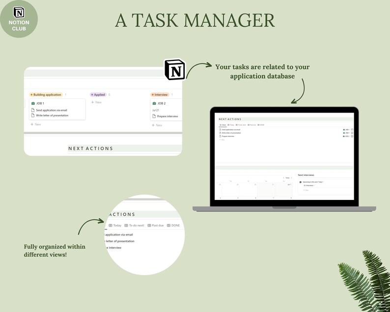 Notion Template Job Tracker Notion Template 2023 Notion - Etsy Canada