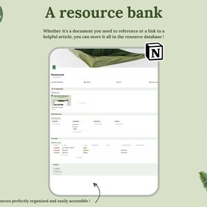 Notion Template Work Dashboard, Notion Templates, Notion Dashboard ...