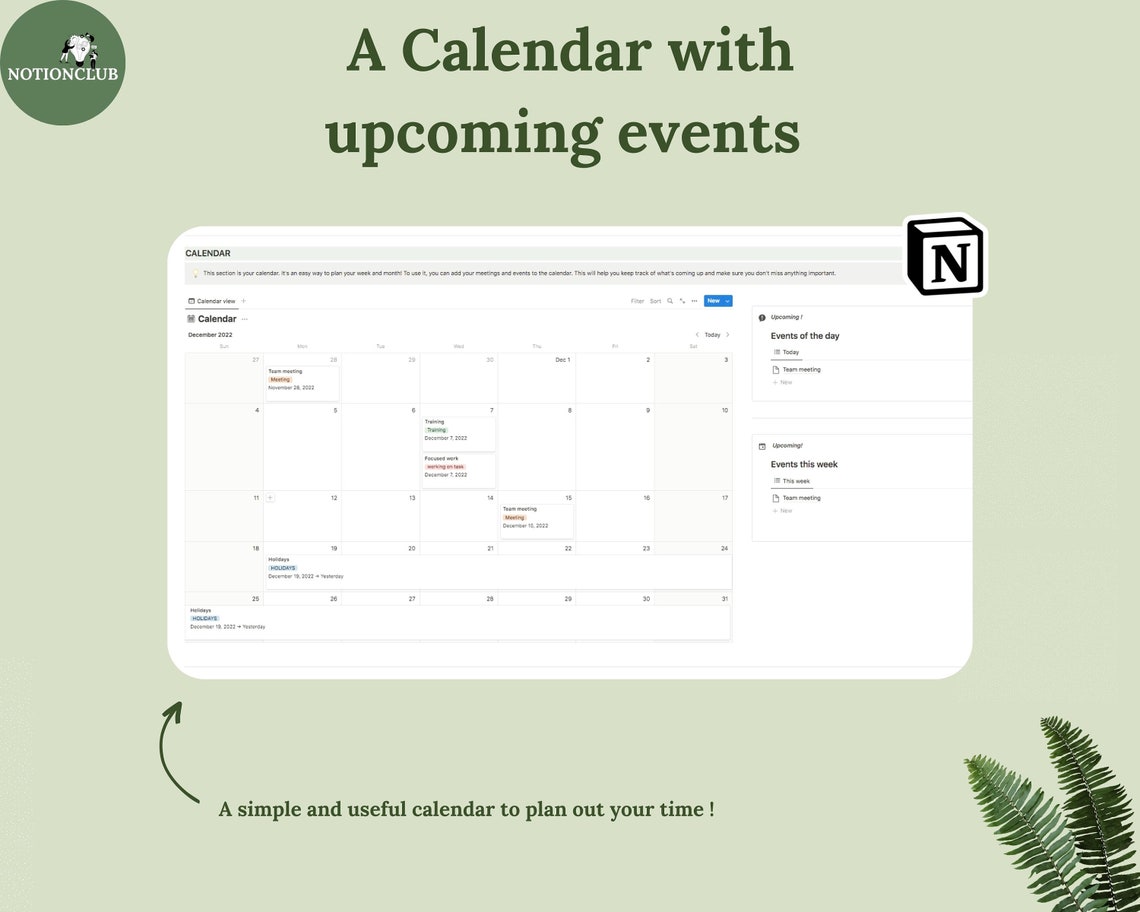 Notion Template Work, Notion Template, Notion Dashboard, Notion Planner ...