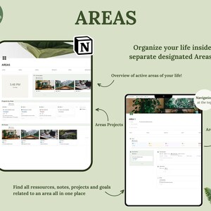 Notion Second Brain Notion Dashboard Notion Template 2023 - Etsy