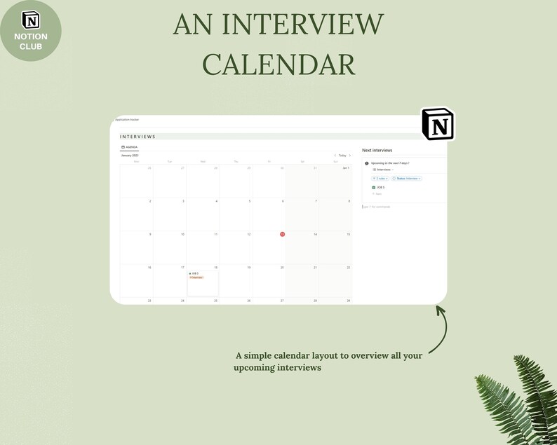 Notion Template Job Tracker Notion Template 2023 Notion - Etsy