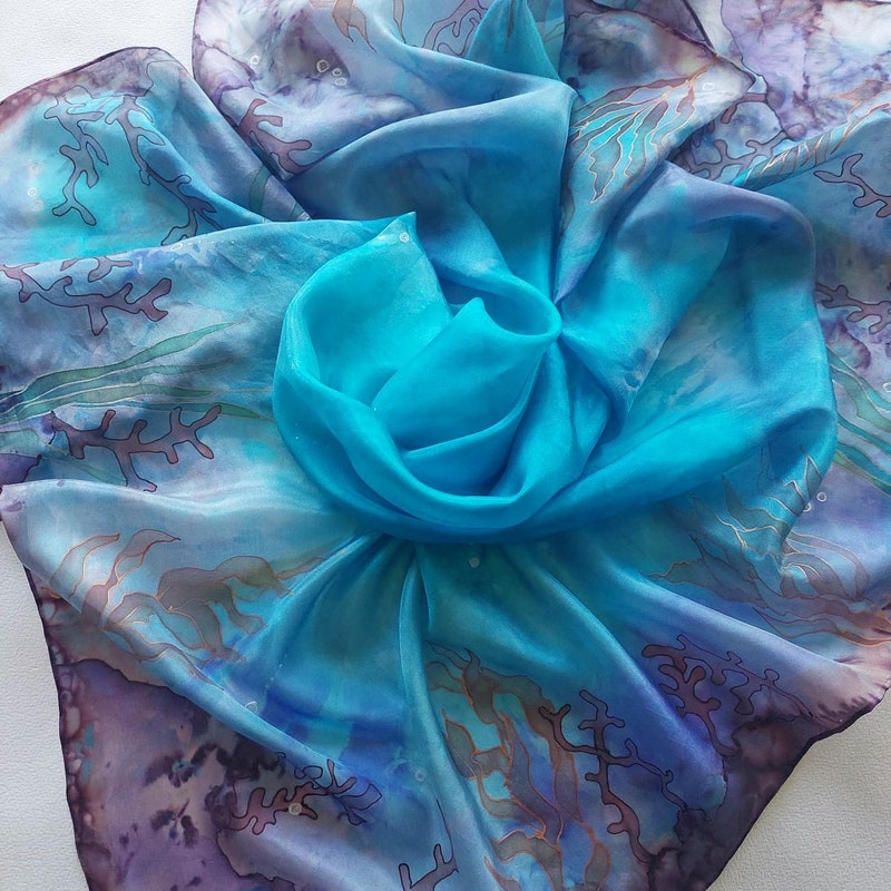 Underwater Scarf - Etsy