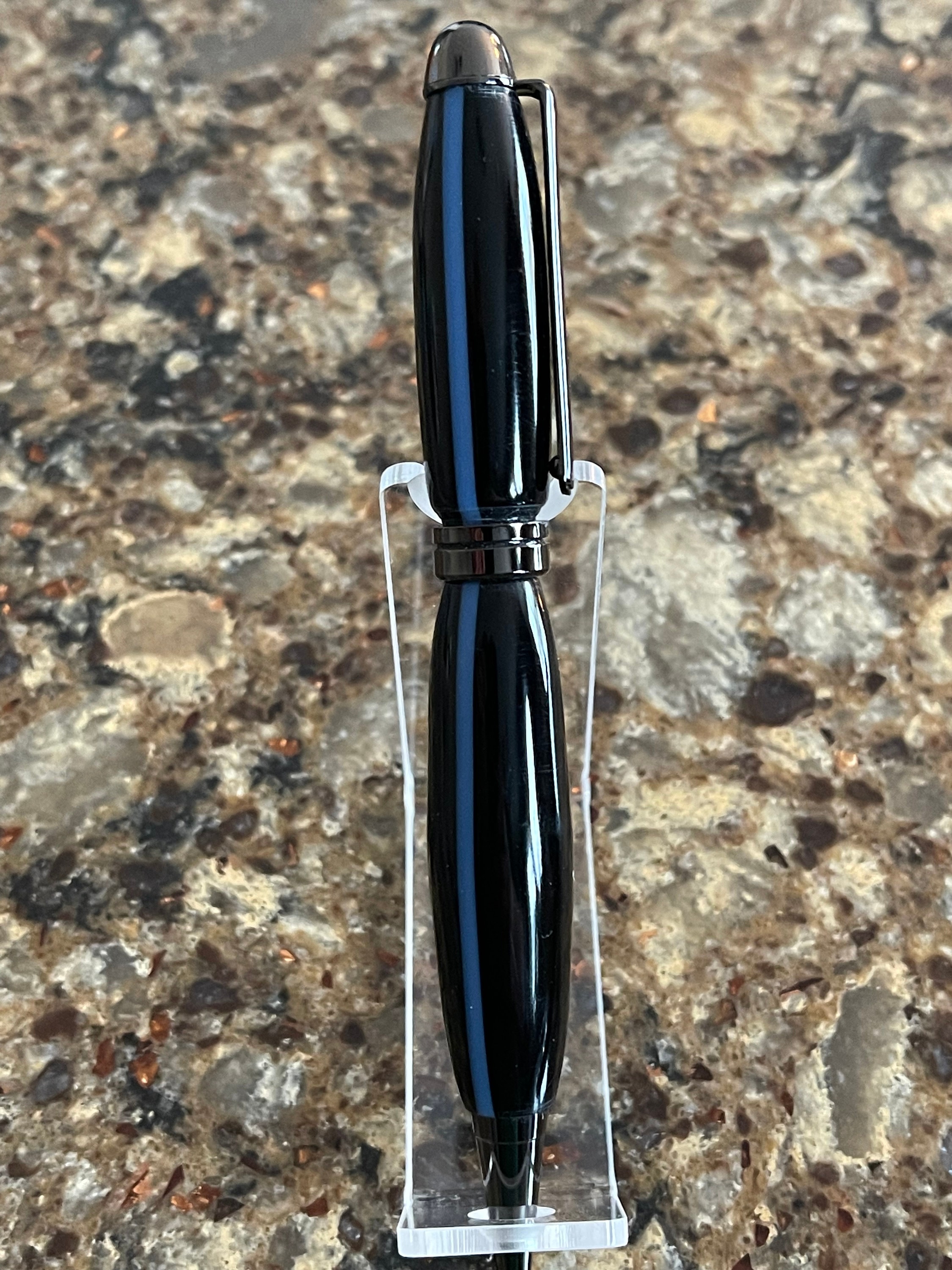 Thin Blue Line Pen - Etsy