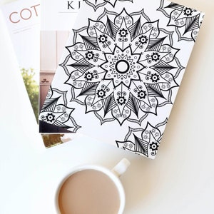 Adult Coloring Page Printable Instant Download Mandela - Etsy