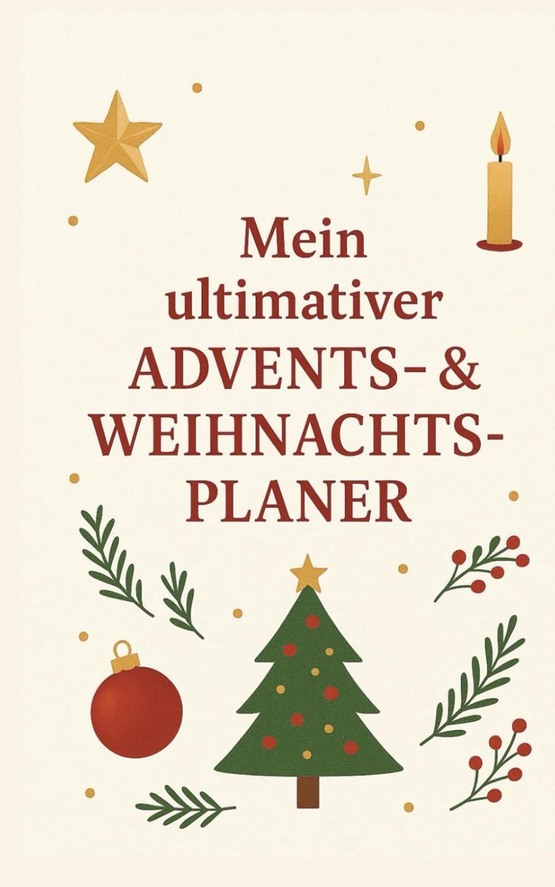 My Ultimate Advent & Christmas Planner - Your Perfect Companion for the ...