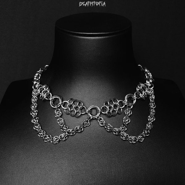 Chainmail Necklace - Etsy