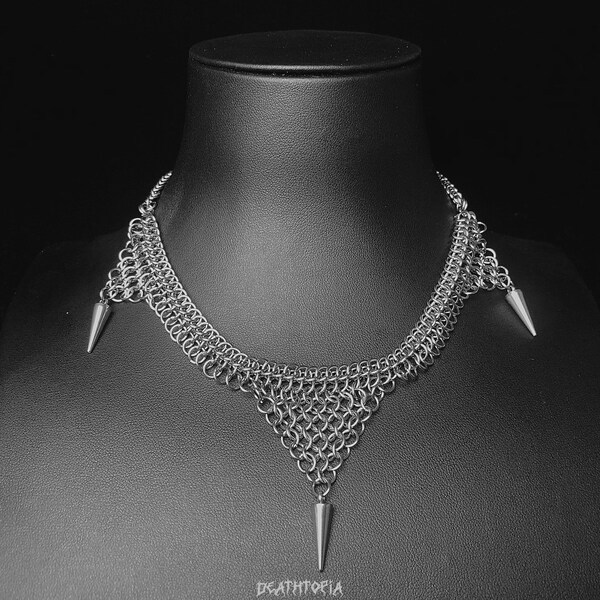 Chainmail Necklace - Etsy