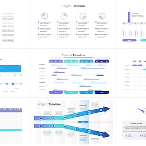 Project Planning / Timeline Slide Deck: Editable Powerpoint and Google ...
