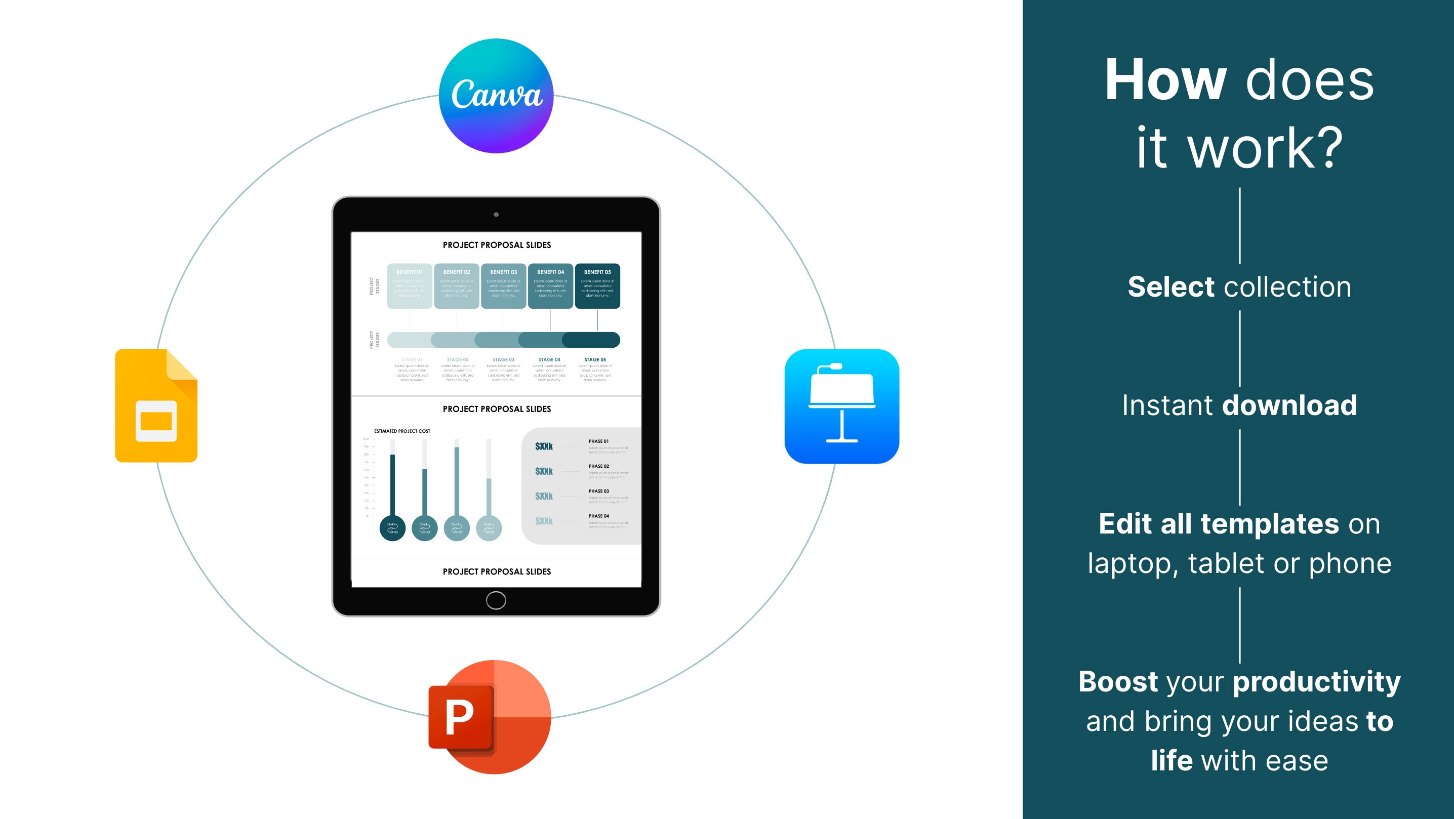 Project Proposal - Pitch Deck - Templates: Editable Infographics for ...