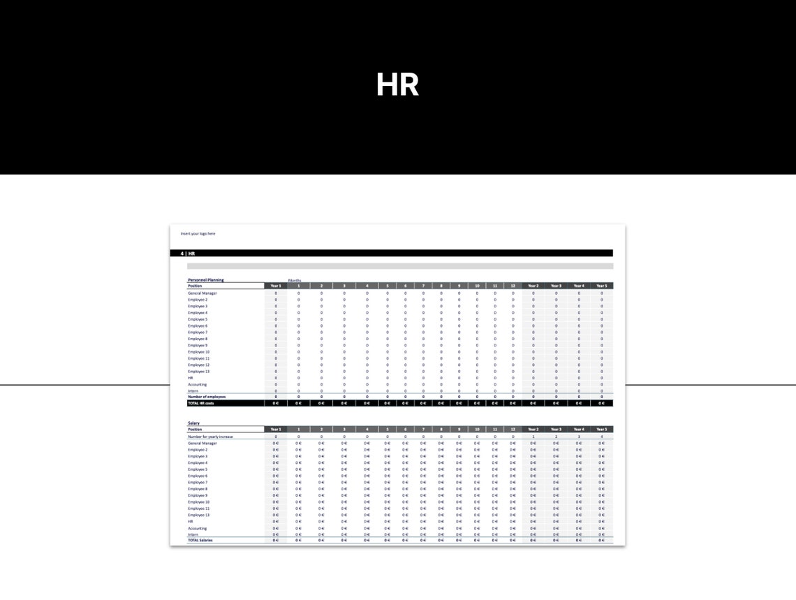 Editable Business Case Template: Excel Business Plan and Financial ...