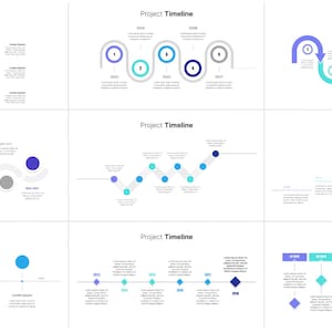 Project Planning / Timeline Slide Deck: Editable Powerpoint and Google ...