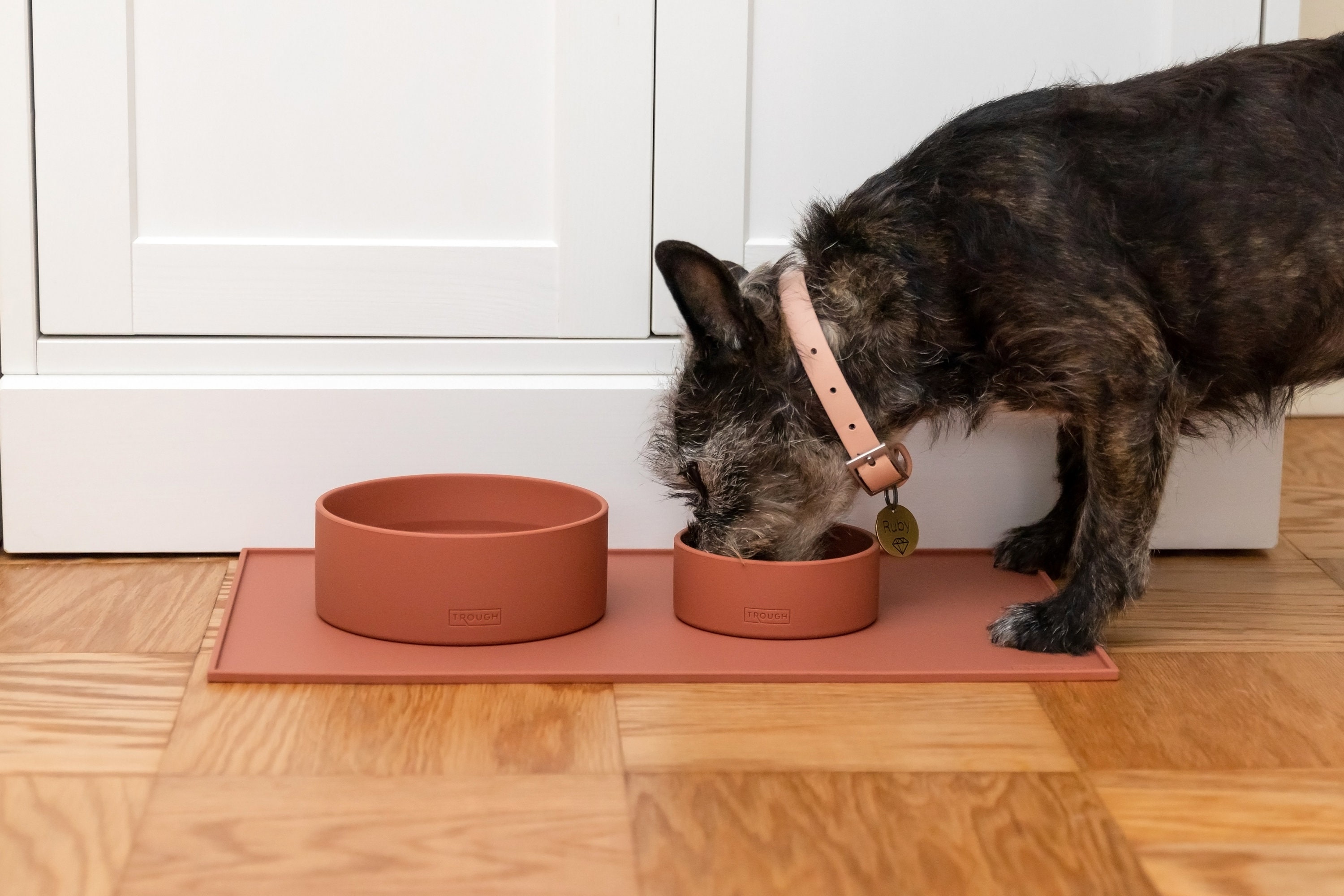 Silicone Pet Food Mat: Flexible Mat for Dog and Cat Food Bowls ...