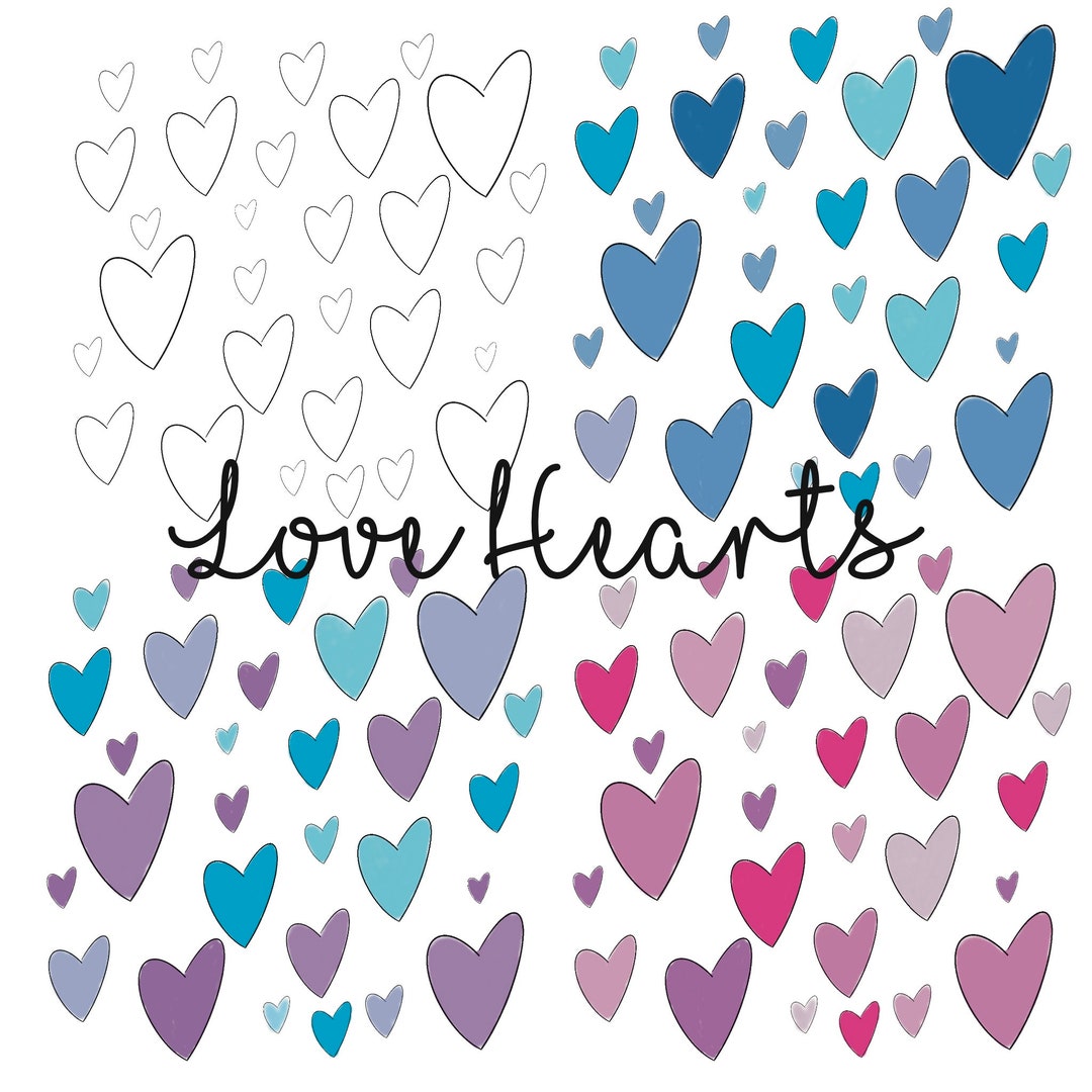Love Heart Images, Valentines Designs, Heart Images for Card Making ...