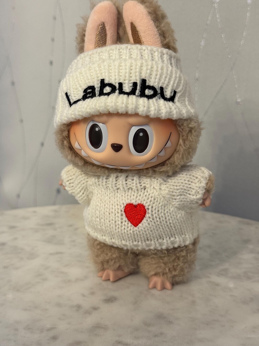 Labubu Clothes Clothing Popmart Designer Hip Set Hat and Sweater - No ...