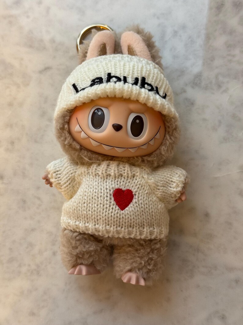 Labubu Clothes Clothing Popmart Designer Hip Set Hat and Sweater - No ...