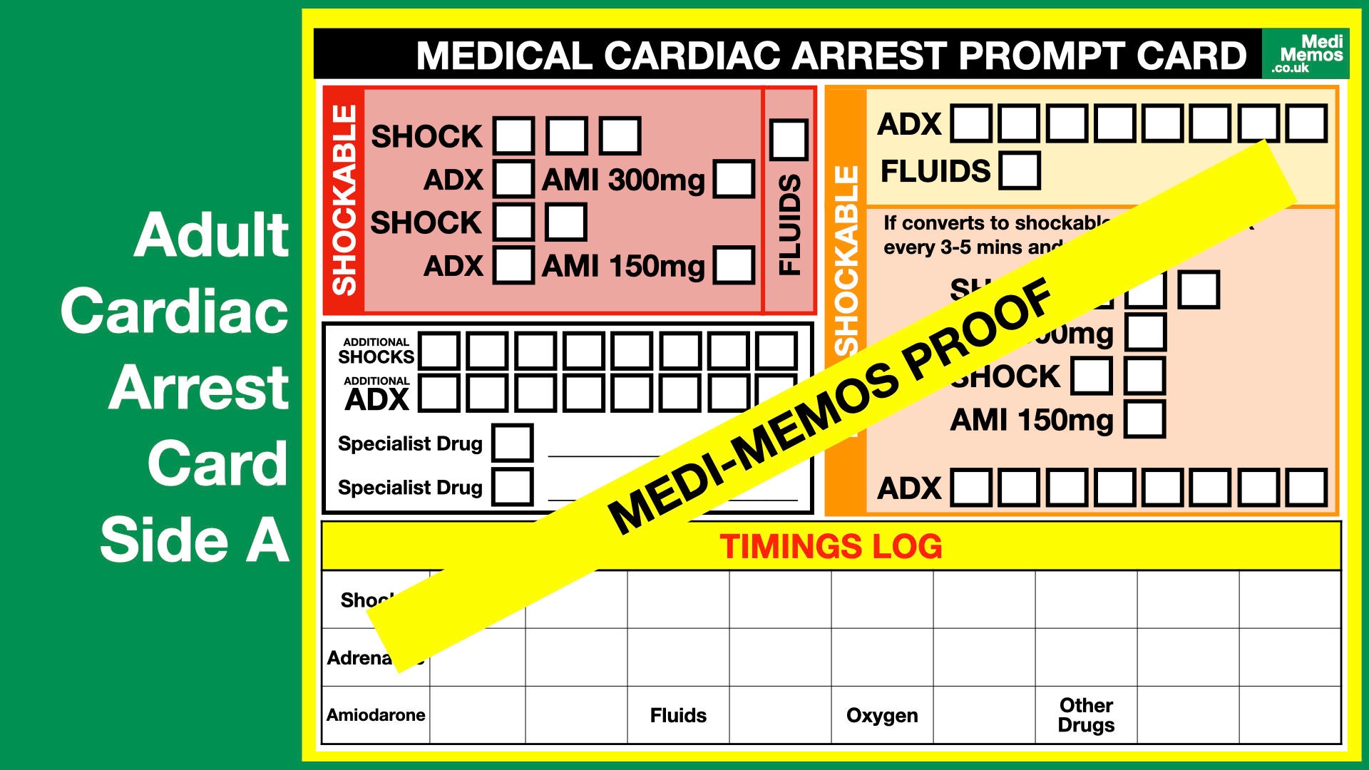 Medi Memo Bundle for Ambulance / Paramedic / Student Paramedic / AAP ...