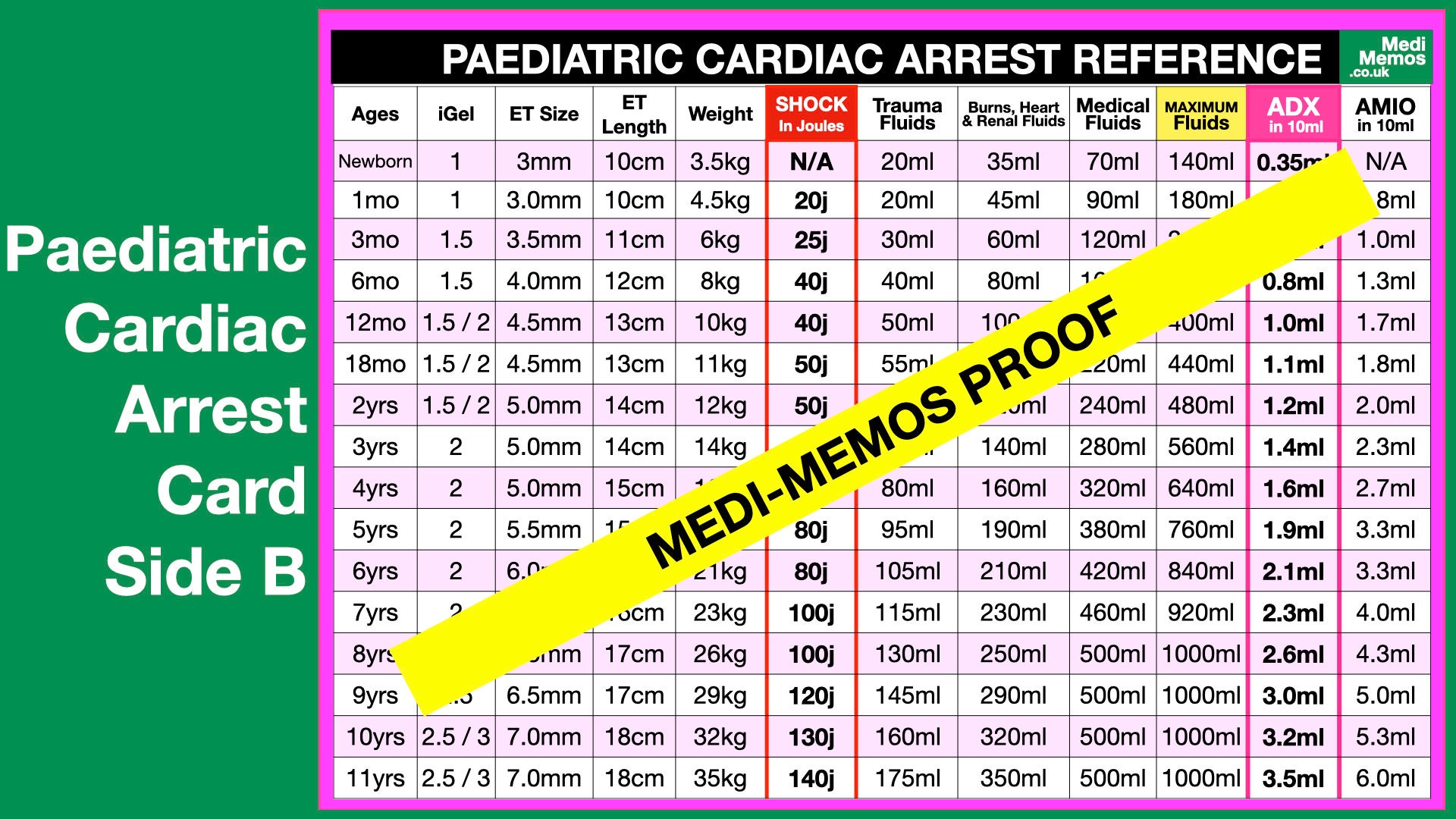 Medi Memo Bundle for Ambulance / Paramedic / Student Paramedic / AAP ...