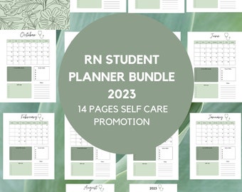Nursing Planner 2023 - Etsy