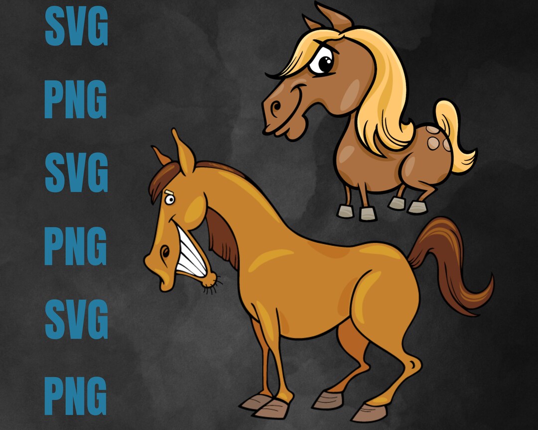 Colored Horse SVG | Cute Horse Colored SVG | Horse Svg Files for T ...
