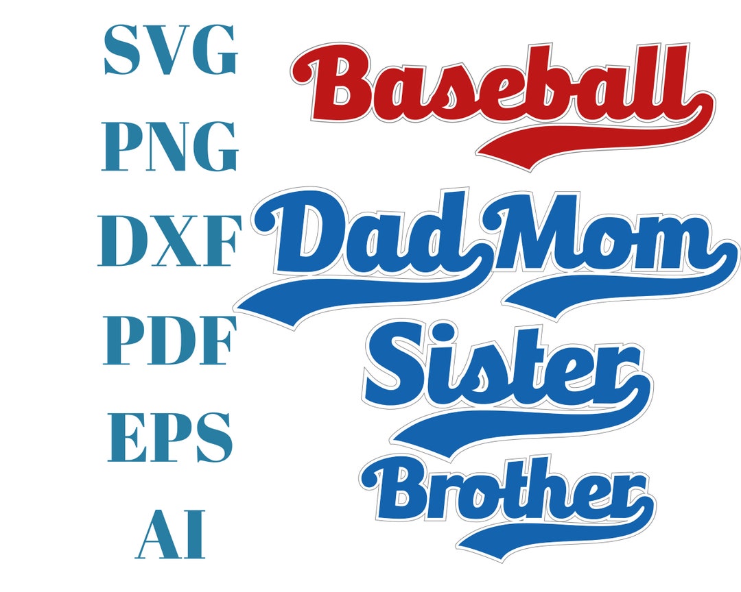 Baseball Family SVG Bundle | Baseball Svg | Design, Cricut and ...