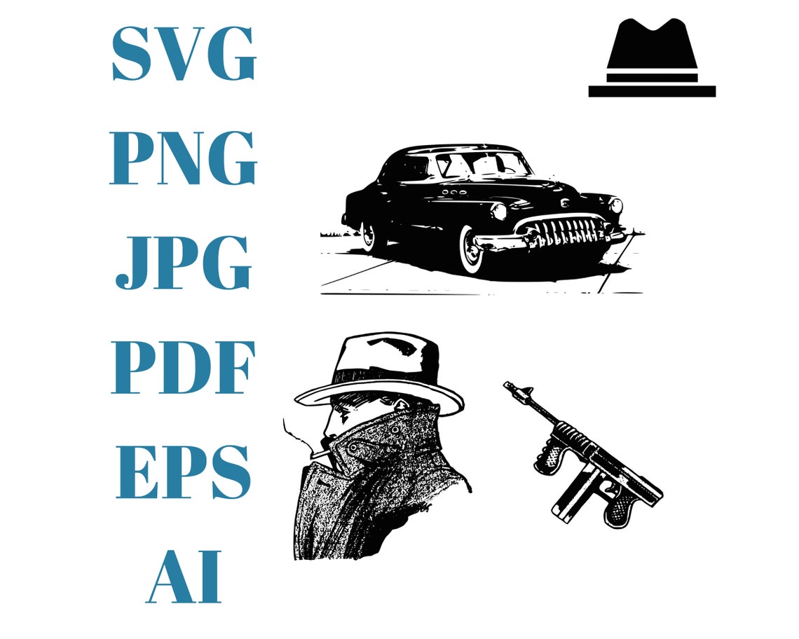 Gangster Life SVG Bundle Mafia Cut File Clipart - Etsy