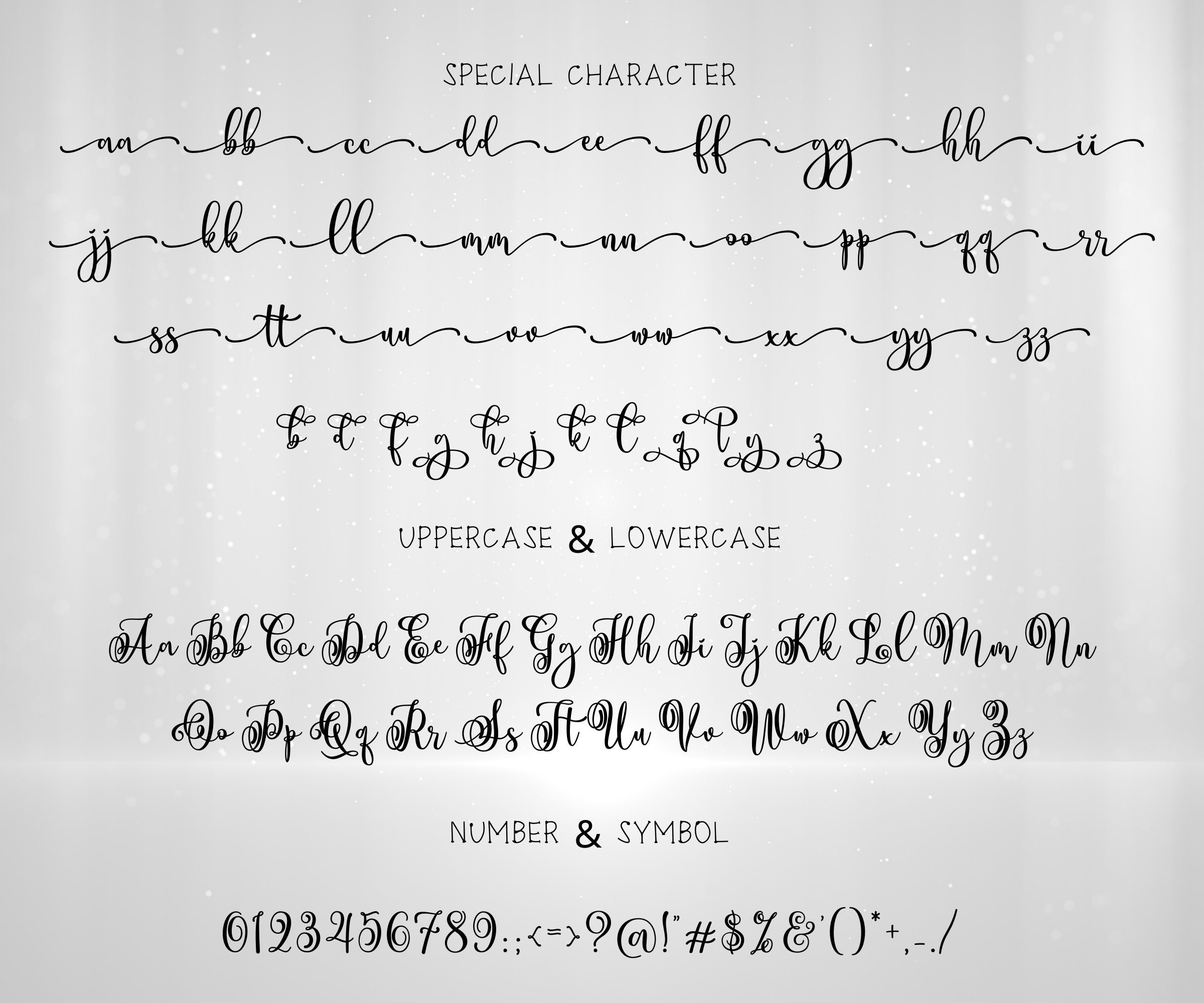 A Modern Calligraphy Font Script Font With Long Tails - Etsy Australia